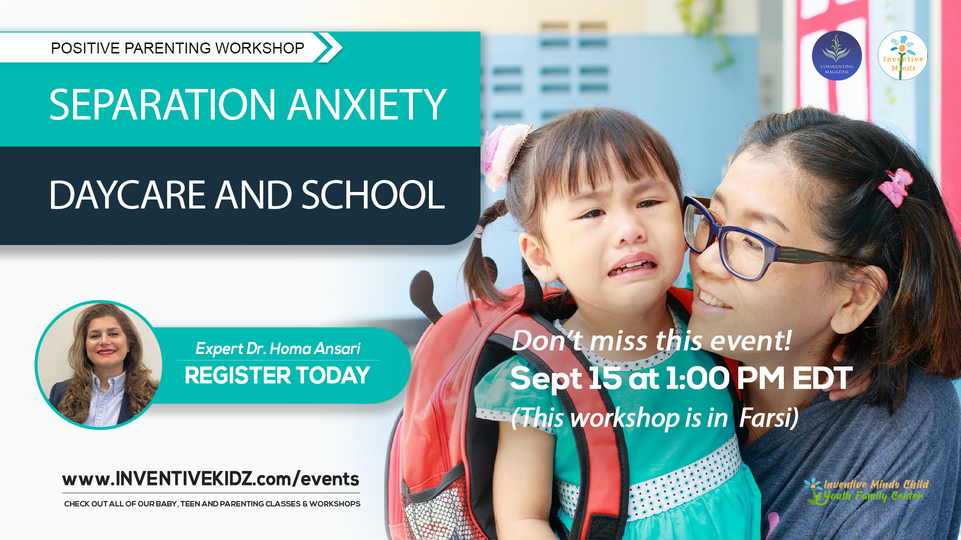 Separation Anxiety (Daycare and School) | Inventive Minds Kidz Academy
