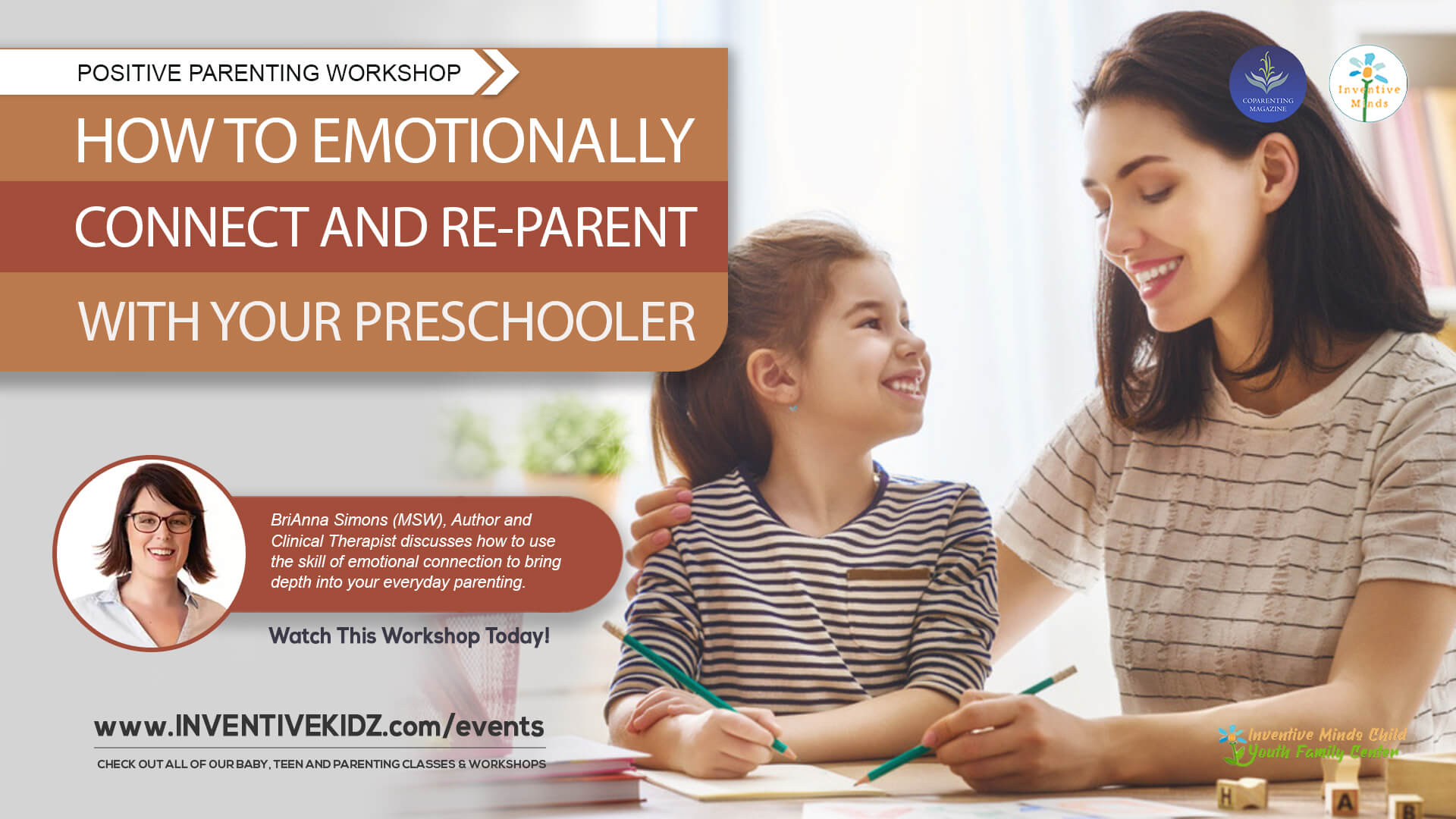 How to Emotionally Connect & Re-Parent With Your Preschooler ...