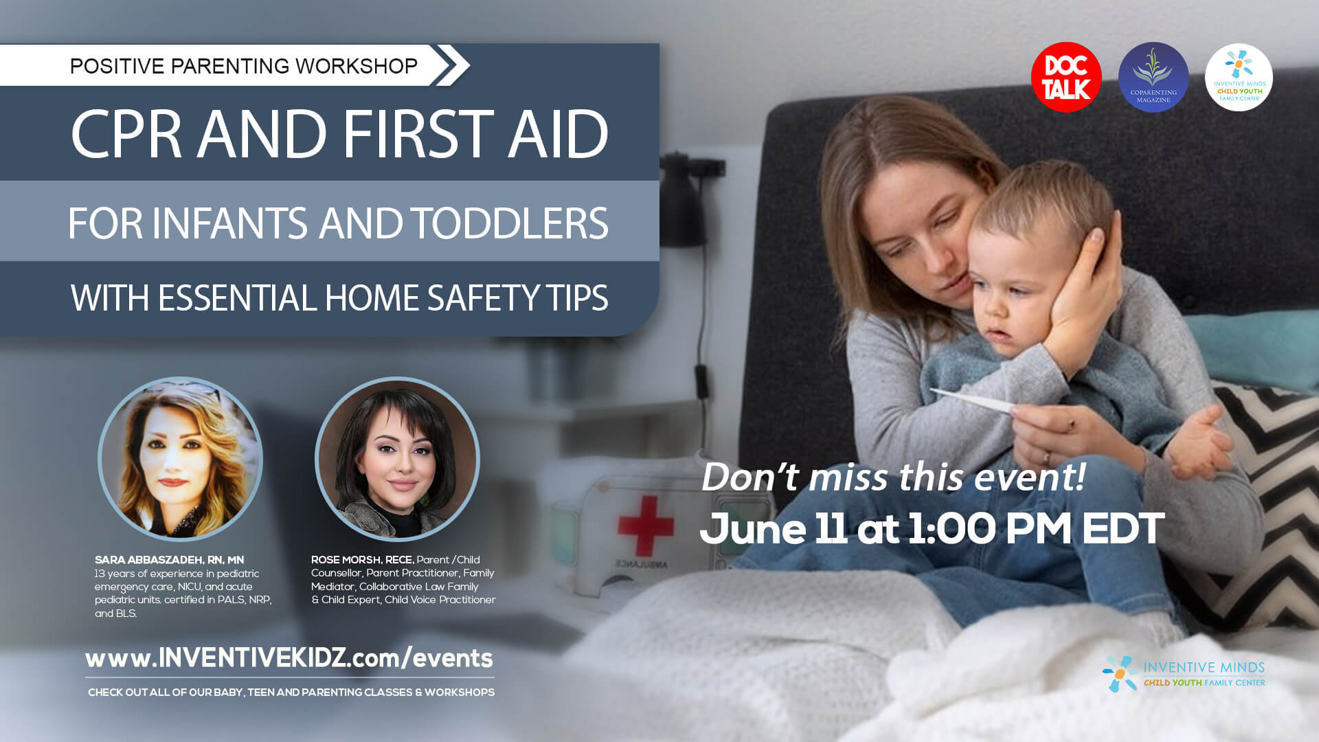 CPR and First Aid for Infants and Toddlers with Essential Home Safety ...