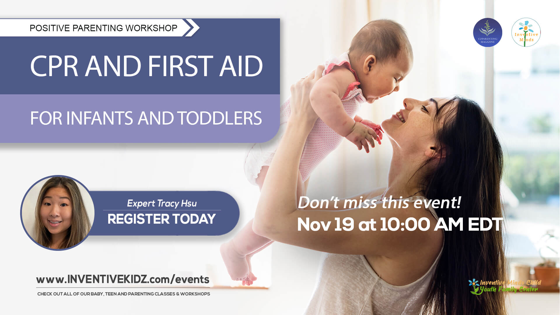 CPR And First Aid For Infants And Toddlers | Inventive Minds Kidz Academy