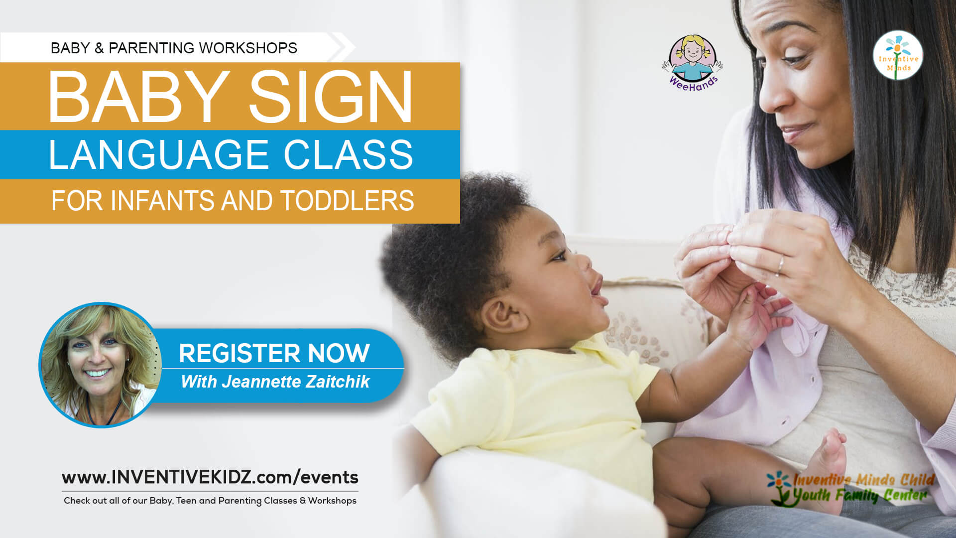 Baby Sign Language Class for Infants & Toddlers (July 28) | Inventive ...