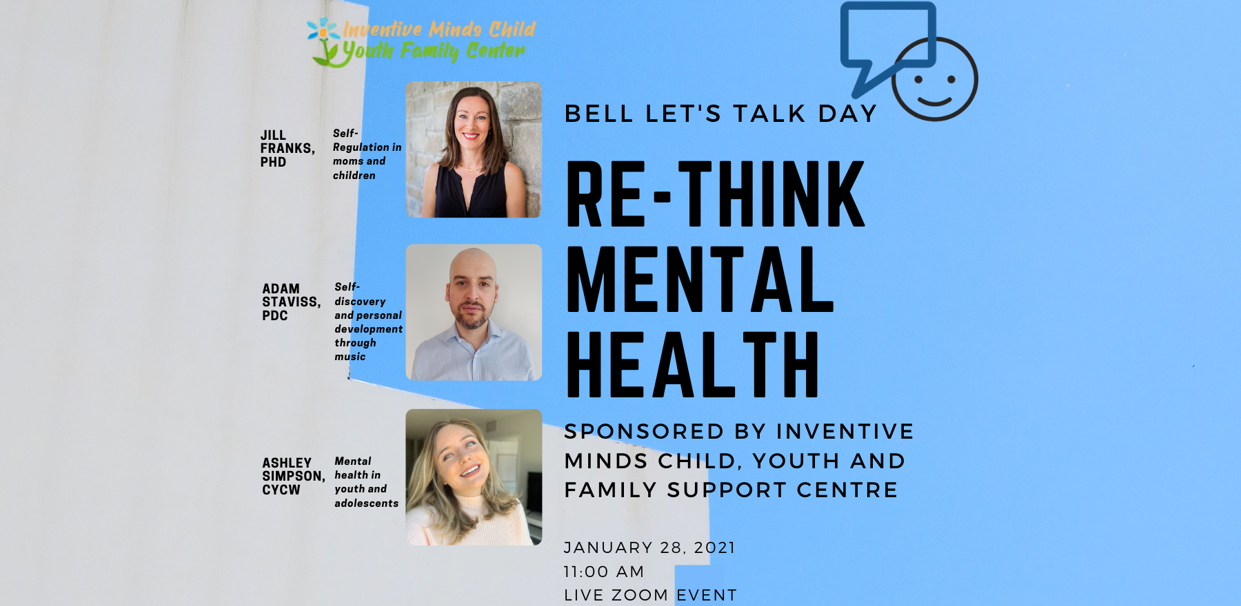 Re-Think Mental Health (Bell Let's Talk Day) | Inventive Minds Kidz Academy