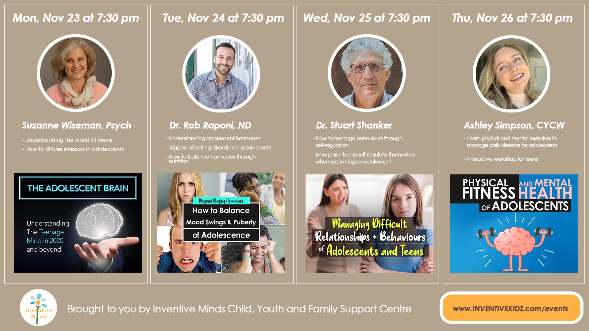 Adolescents Mental Health Awareness Workshops (4 Day Package ...